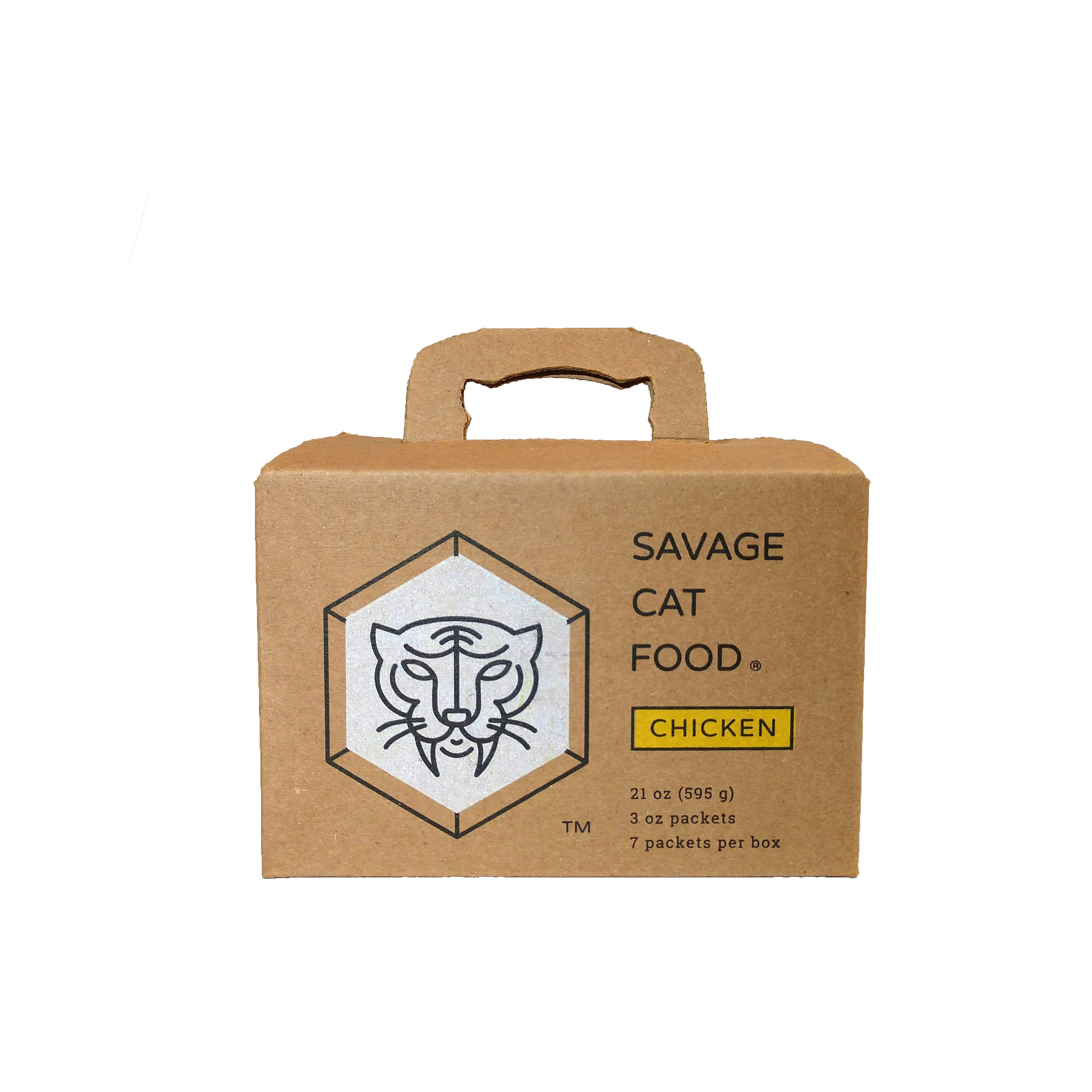 Small Chicken Box – SAVAGE CAT FOOD