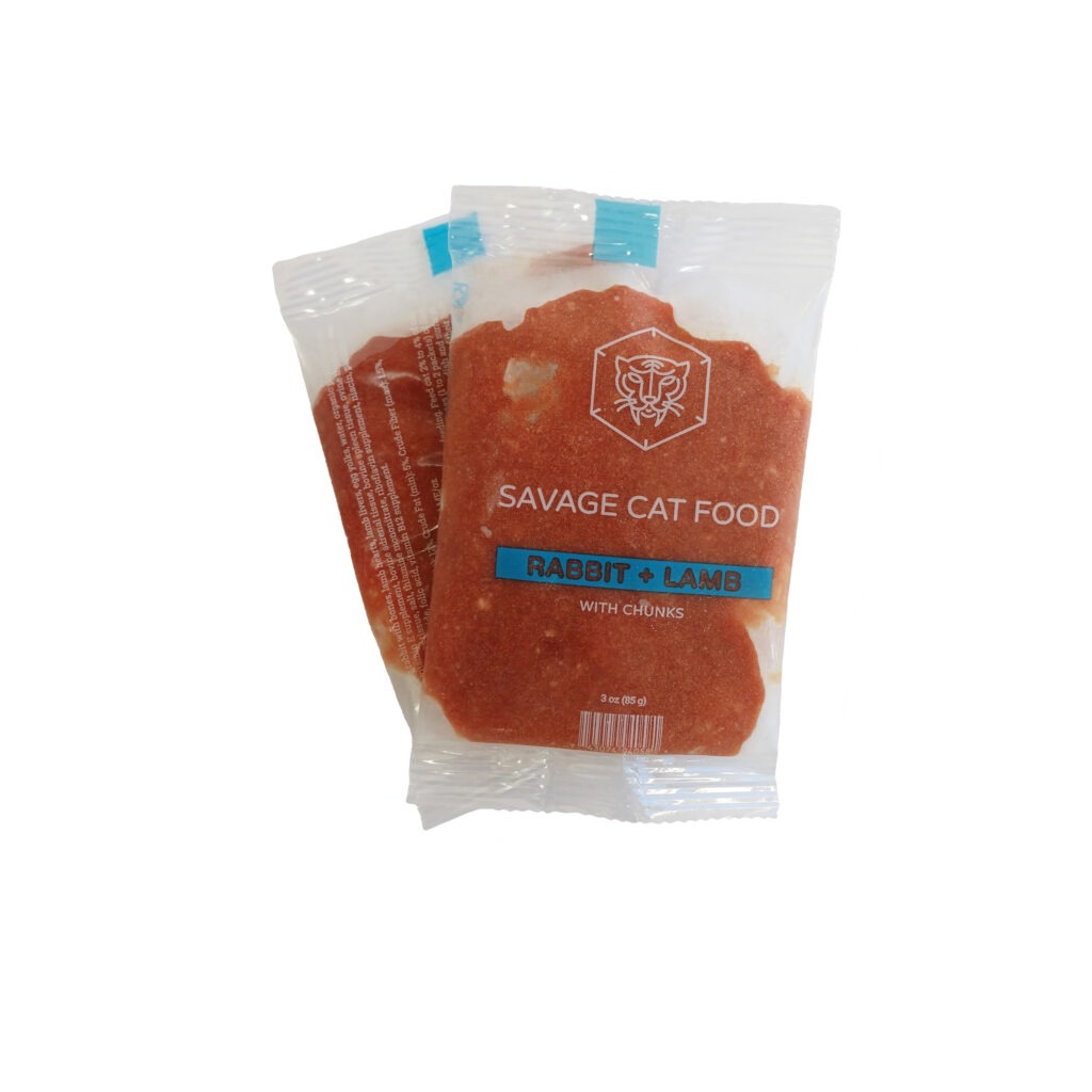 Small Rabbit + Lamb Box – SAVAGE CAT FOOD